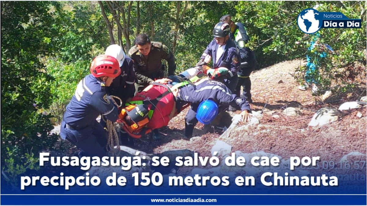 Fusagasugá: senderista se salva de caer a un precipicio de 150 metros ...